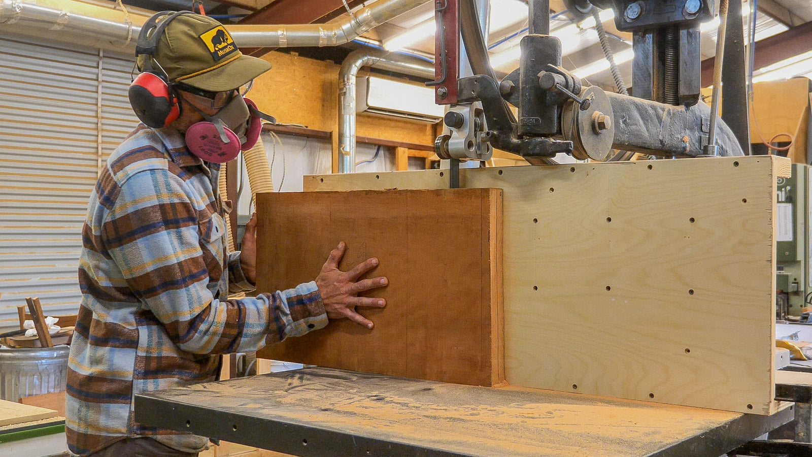 A Day in the Life of Master Furniture Maker, Andy Rawls – MuskOx Flannels