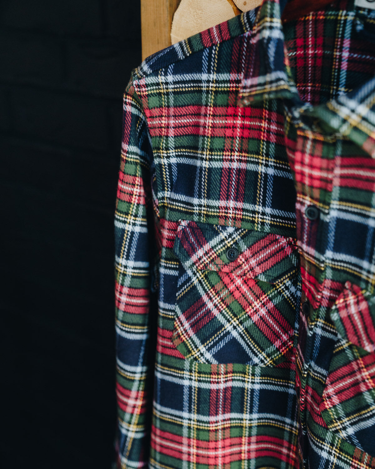 Soft Flannel Shirt for Men in 100% Cotton, Field Grand Flannel in ...