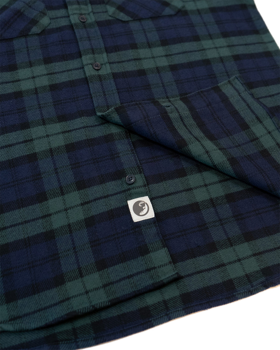 Soft Flannel Shirt for Men, Field Grand Flannel in Blue and Green ...