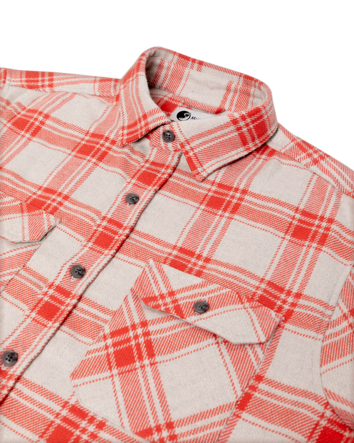 Soft Flannel Shirt for Men, Field Grand Flannel in Oatmeal Plaid ...