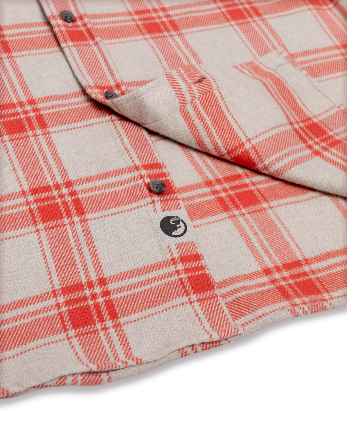 Soft Flannel Shirt for Men, Field Grand Flannel in Oatmeal Plaid ...