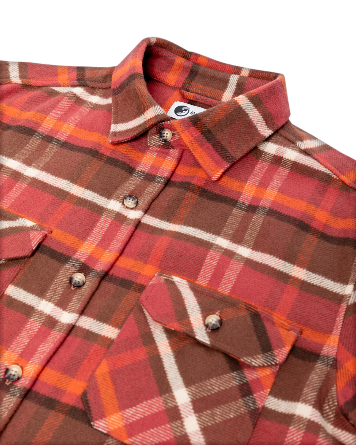 Soft Flannel Shirt for Men, 100% Cotton Grand Flannel, Fireside Plaid ...
