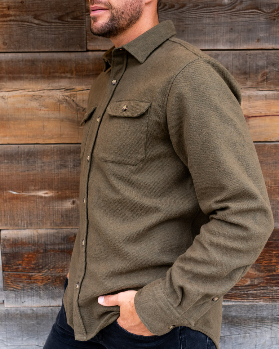 Soft Flannel Shirt for Men, 100% Cotton Grand Flannel, Fireside Plaid ...