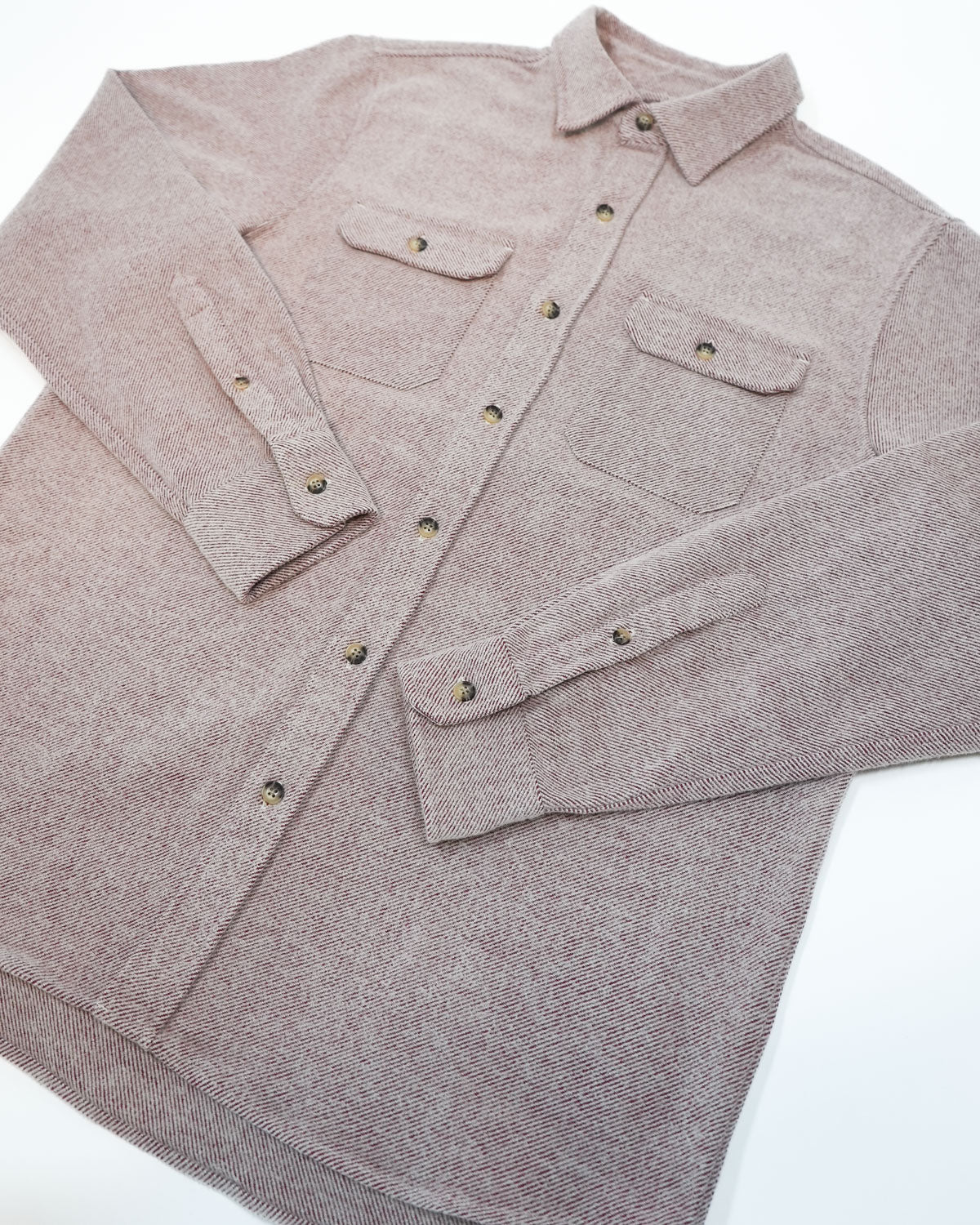 Soft Flannel Shirt for Men, Grand Flannel in Maroon Solid Molene ...