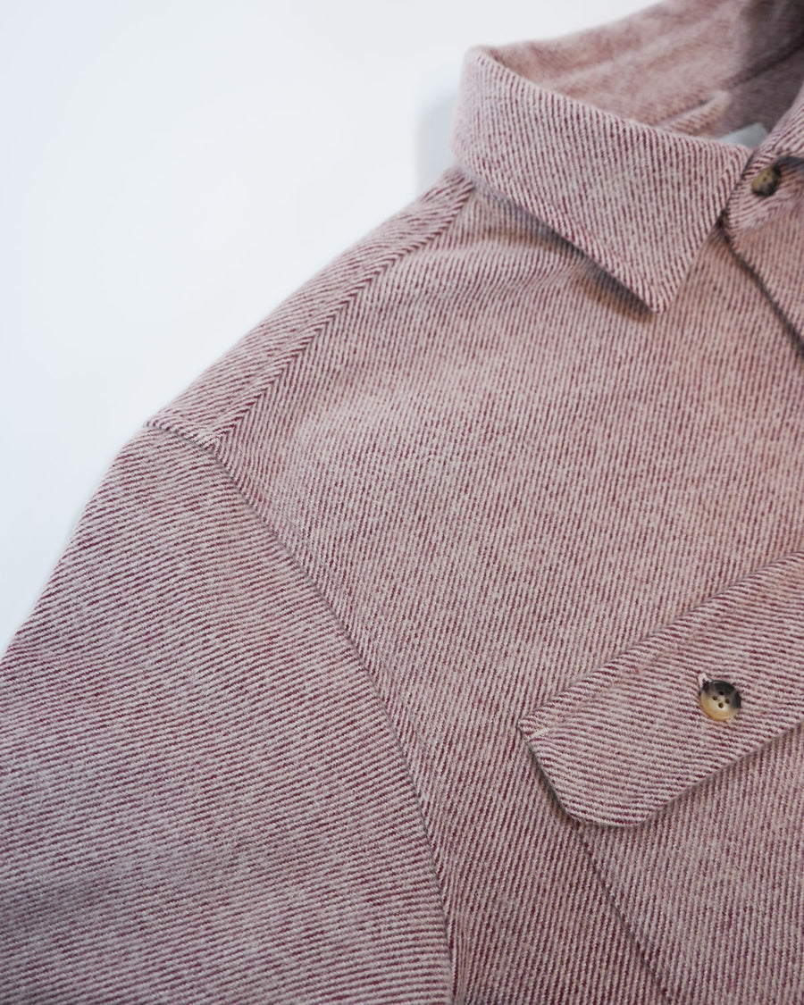 Soft Flannel Shirt for Men, Grand Flannel in Maroon Solid Molene ...