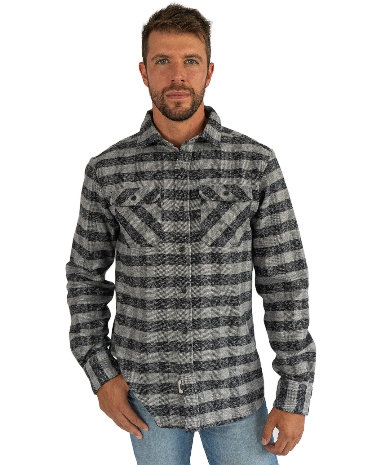 Soft Flannel Shirt for Men in 100% Cotton, The Grand Flannel in ...