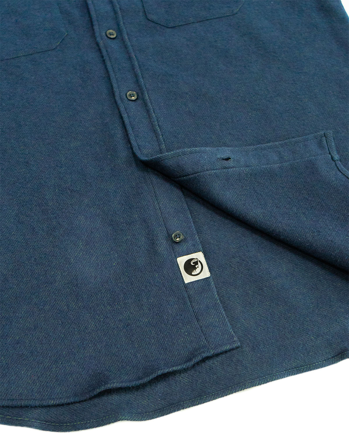 Soft Flannel Shirt for Men in 100% Cotton, The Grand Flannel in Solid ...