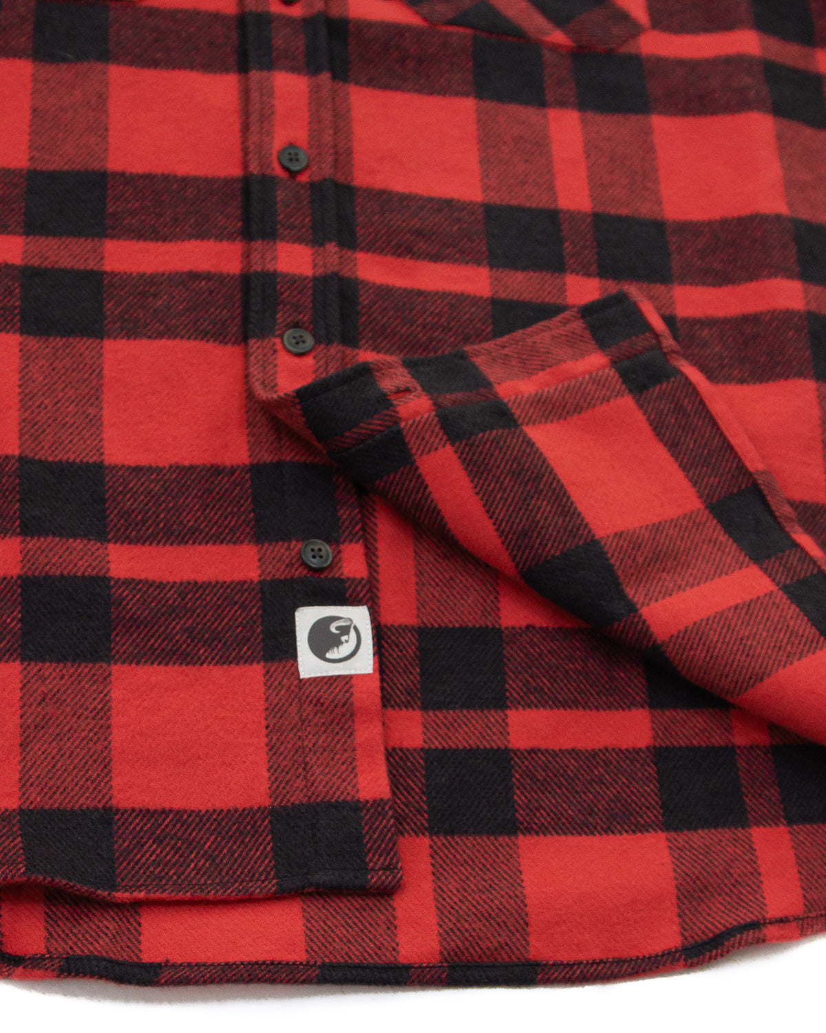 Soft Flannel Shirt for Men in 100% Cotton, Field Grand Flannel in Red ...